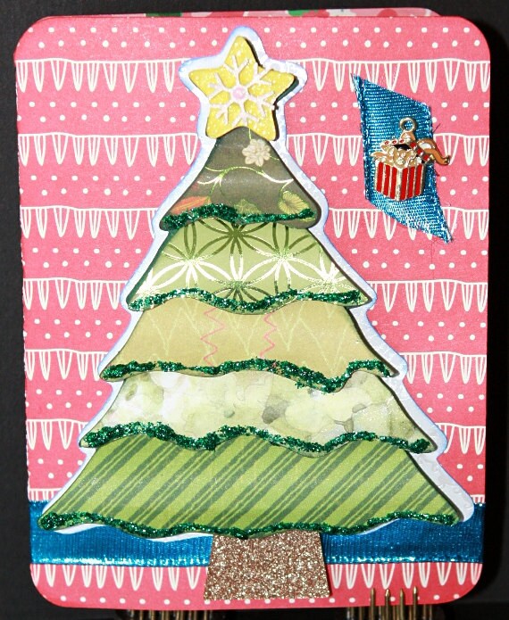 Flap Christmas Tree SVG Cutting File Kit - Etsy