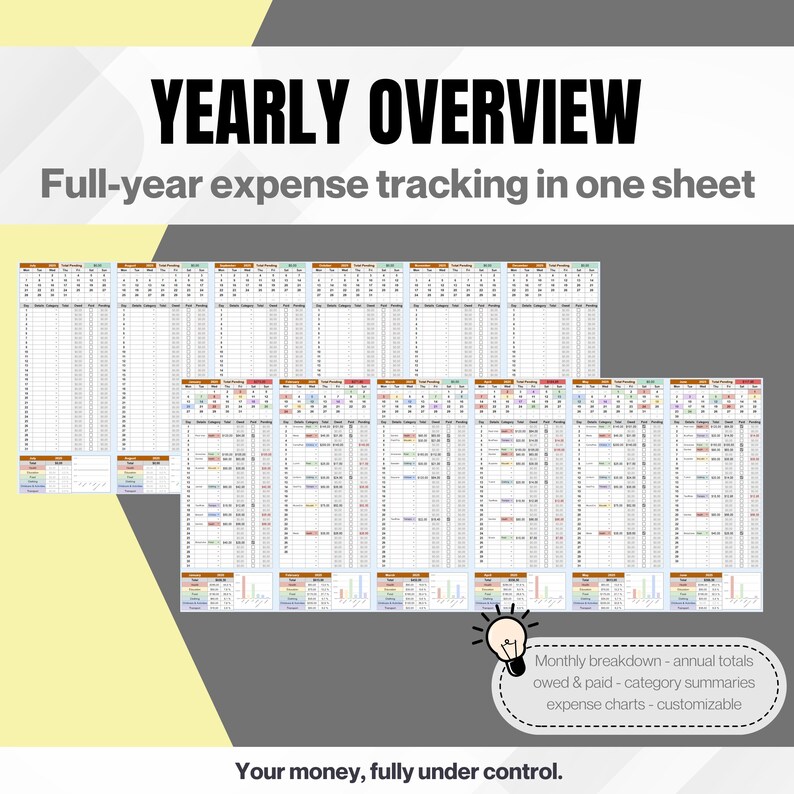 Child Expense Tracker Template, Child Cost Tracker, Custody Co-parent ...