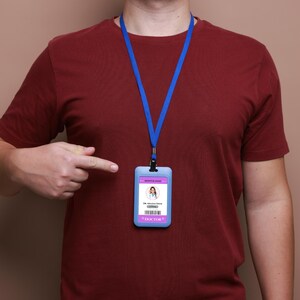 Editable Kids Doctor ID Badge, Printable Medical Badge, Hospital Staff ...
