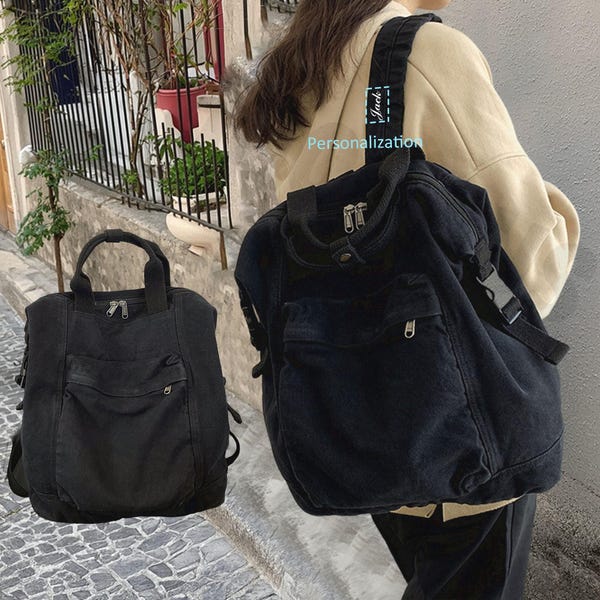 Grunge Womens Backpack - Etsy UK