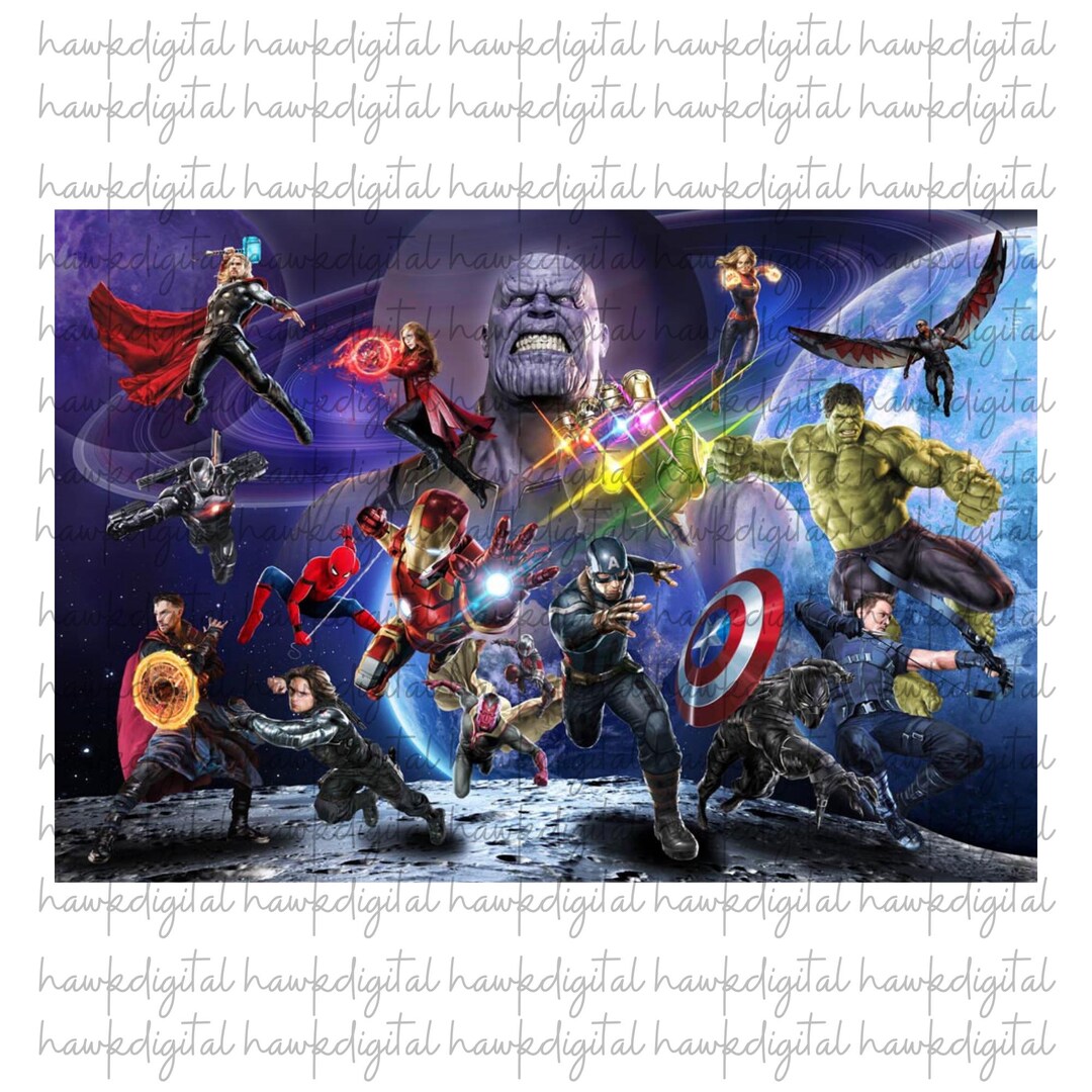 Cute Marvel Superhero Clipart Bundle | Avengers, Spider-man, Iron Man ...