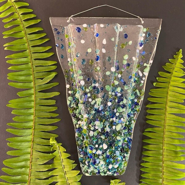 Glass Wall Pocket - Etsy