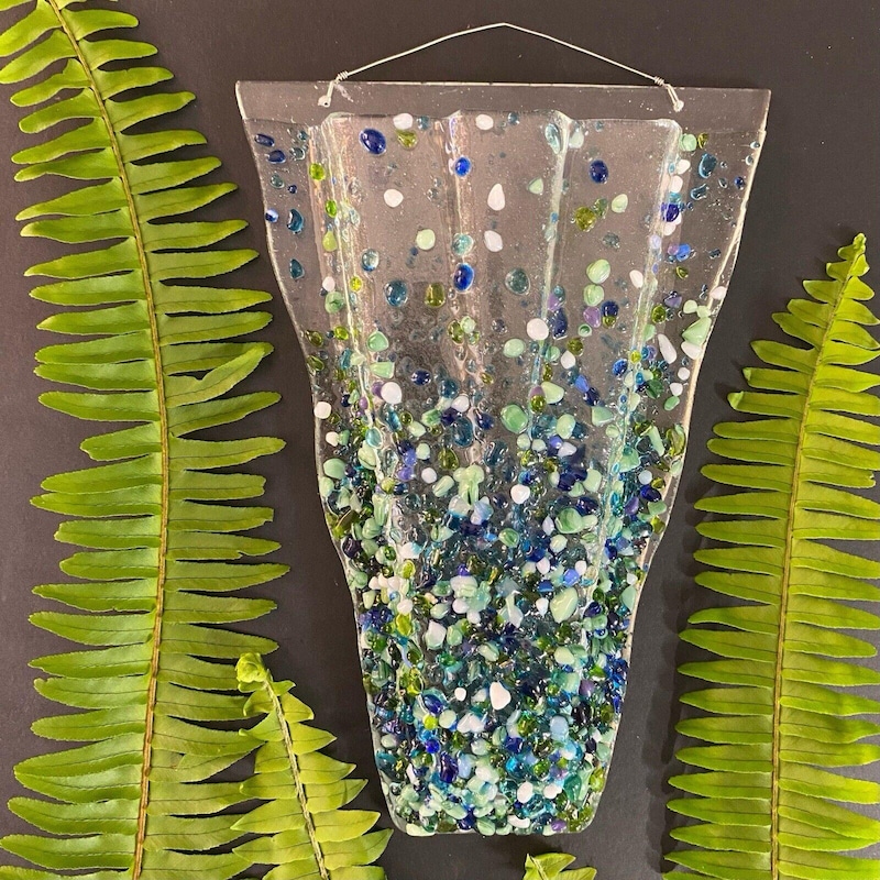 Glass Wall Pocket - Etsy