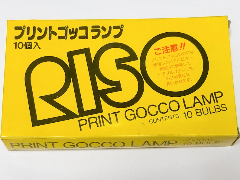 Riso Print Gocco New 10 Flash Bulbs Lamps - Etsy