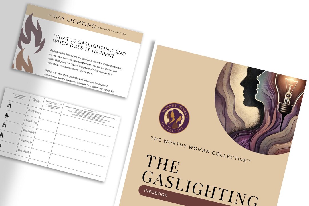 Gaslighting Infobook and Tracker Bundle | Emotional Abuse Awareness ...