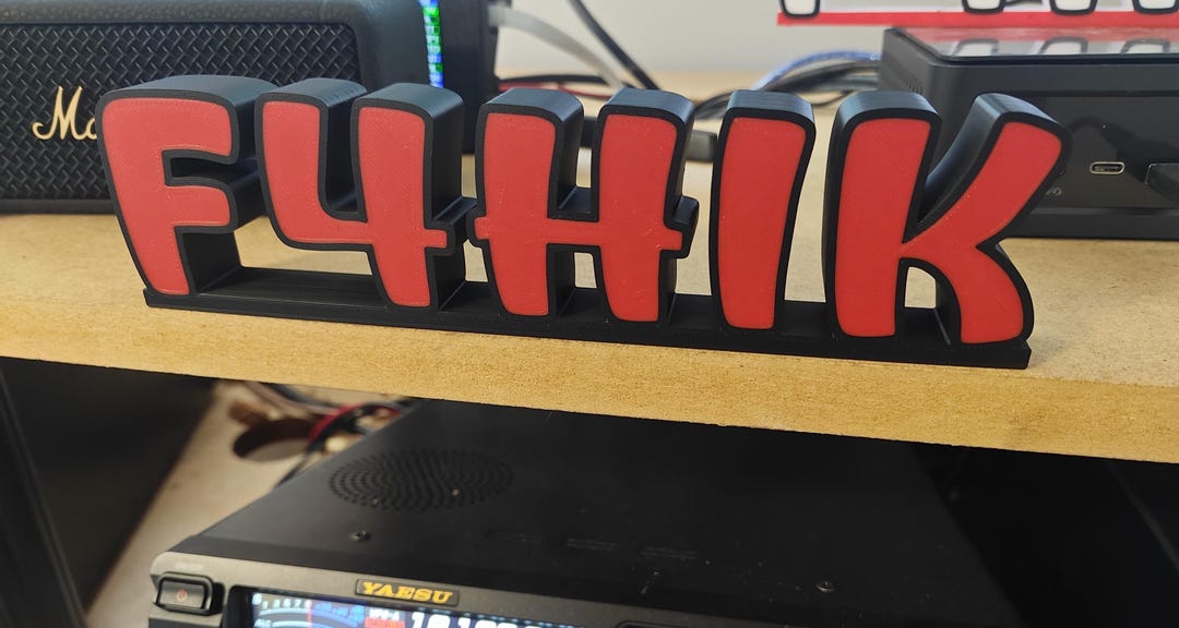 Customizable Radio Call Sign - Etsy