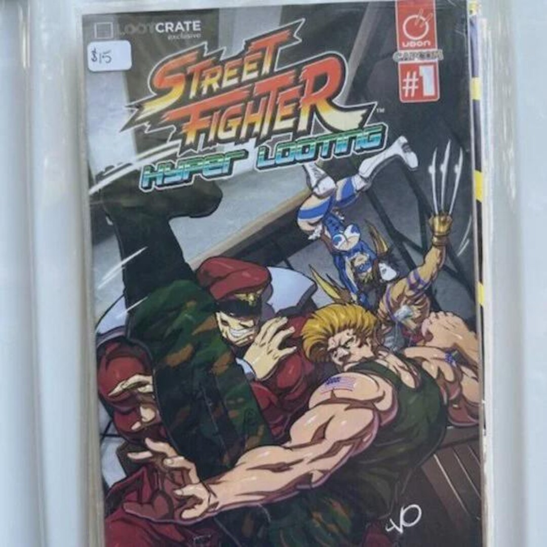 Street Fighter Hyper Looting #1 Comic - Loot Crate Exclusive! - Etsy