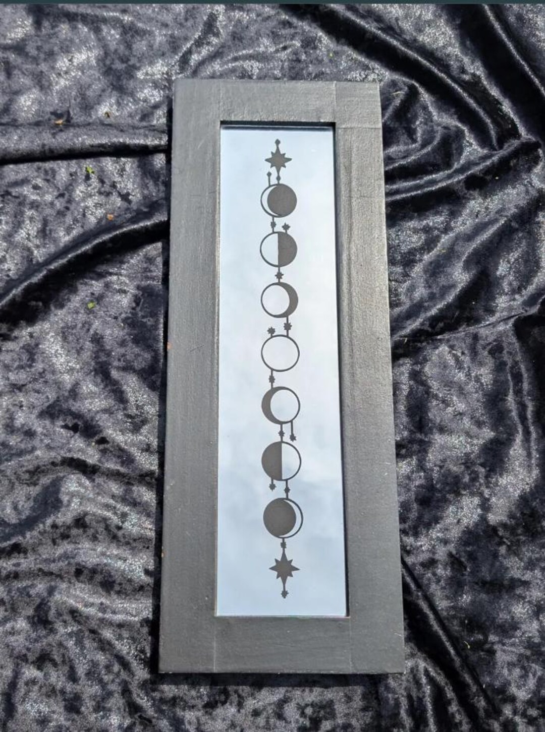 Moon Phases - A Celestial Art Mirror by My Crooked Spine Designs - Etsy