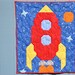 Rocket Baby Quilt Pattern 3 sizes: 36x42 24x28 48x56 | Etsy