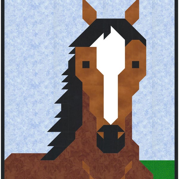 Horse Pattern Quilt - Etsy