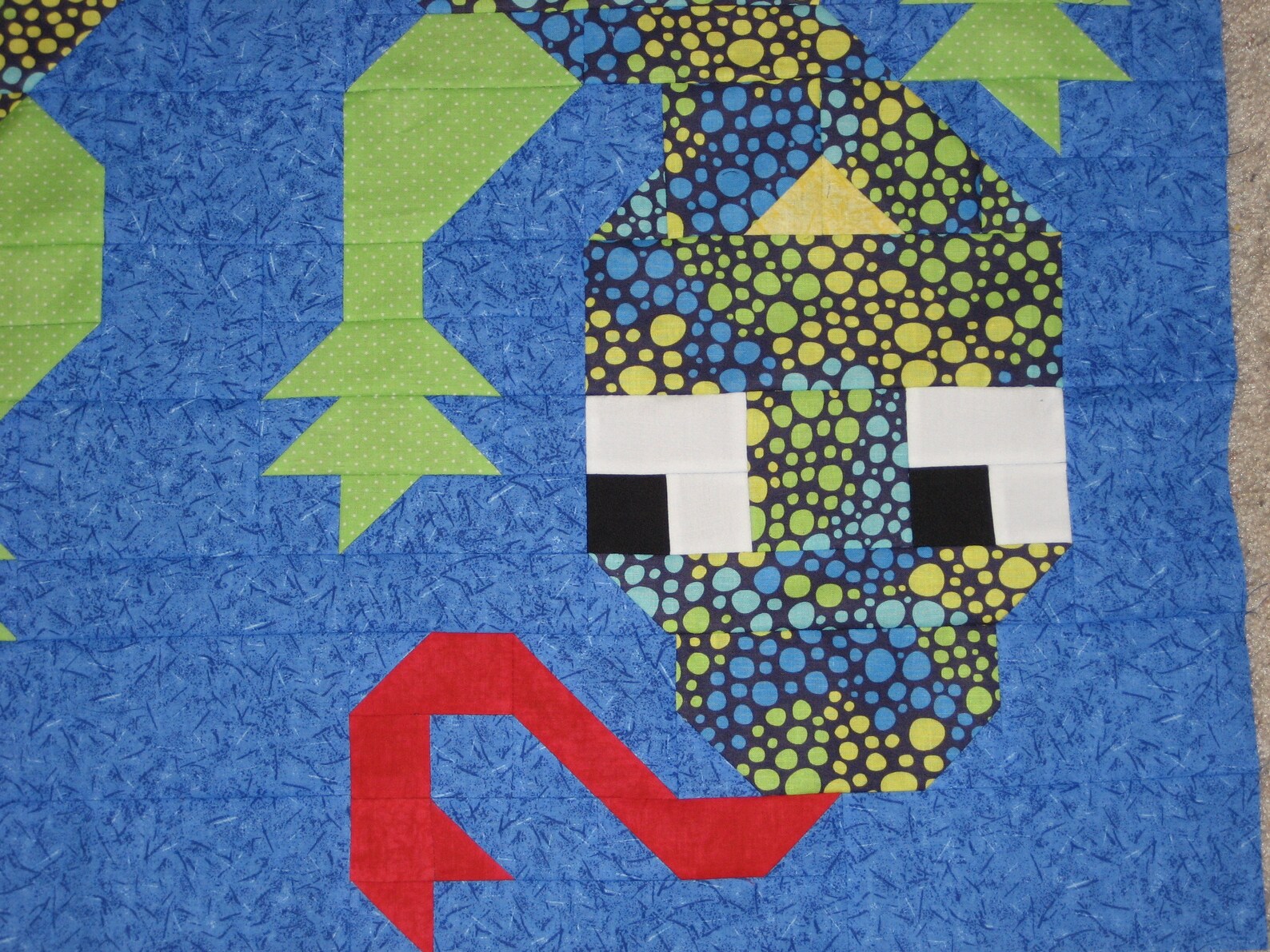 Gecko Quilt Pattern: Lizard Baby Quilt (digital Download) - Etsy