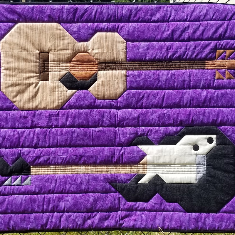 Guitar Quilt Pattern - Etsy