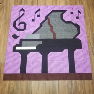 Grand Piano Quilt Pattern: Multiple Size Quilt (PDF Download) - Etsy