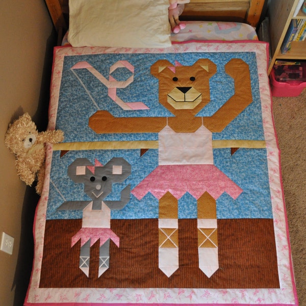 Girl Quilt Pattern - Etsy