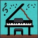 Piano Quilt Pattern With 3 Sizes: 36x36, 54x54, 72x72, Instant Download ...