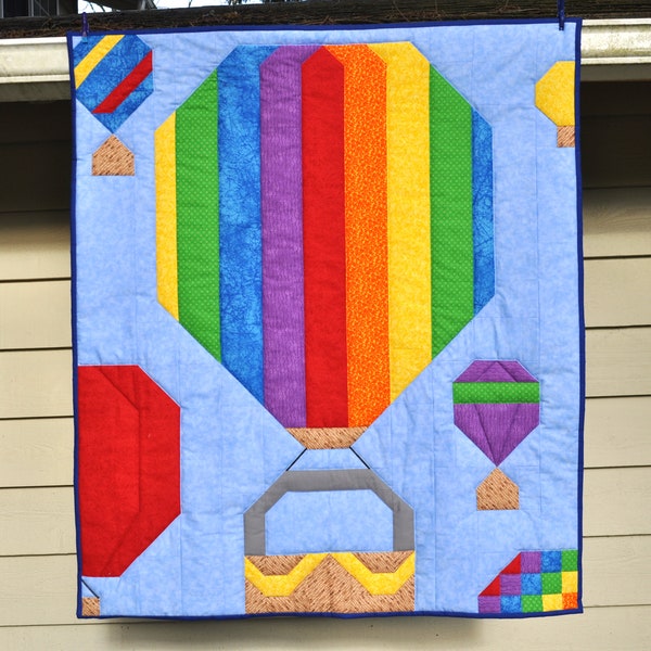 Balloon Quilt - Etsy