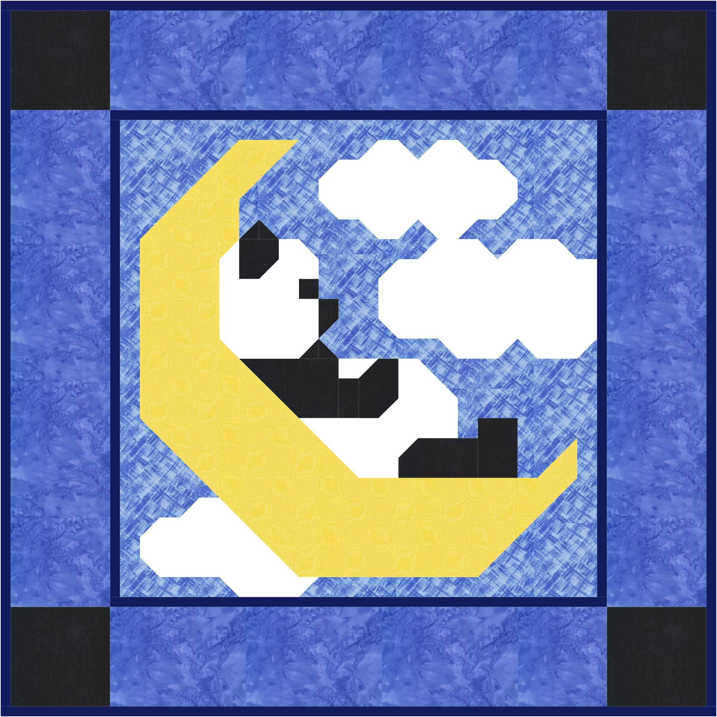 Sleepy Panda Baby Quilt Pattern (PDF Download) - Etsy