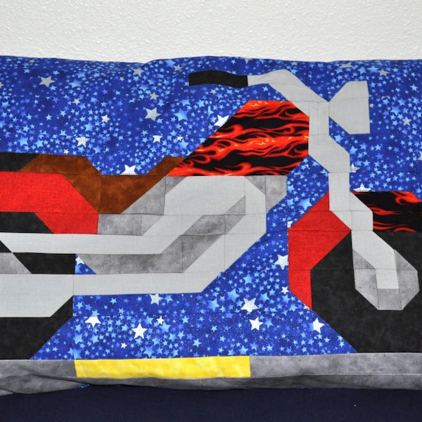 Motorcycle Quilt Pattern - Etsy