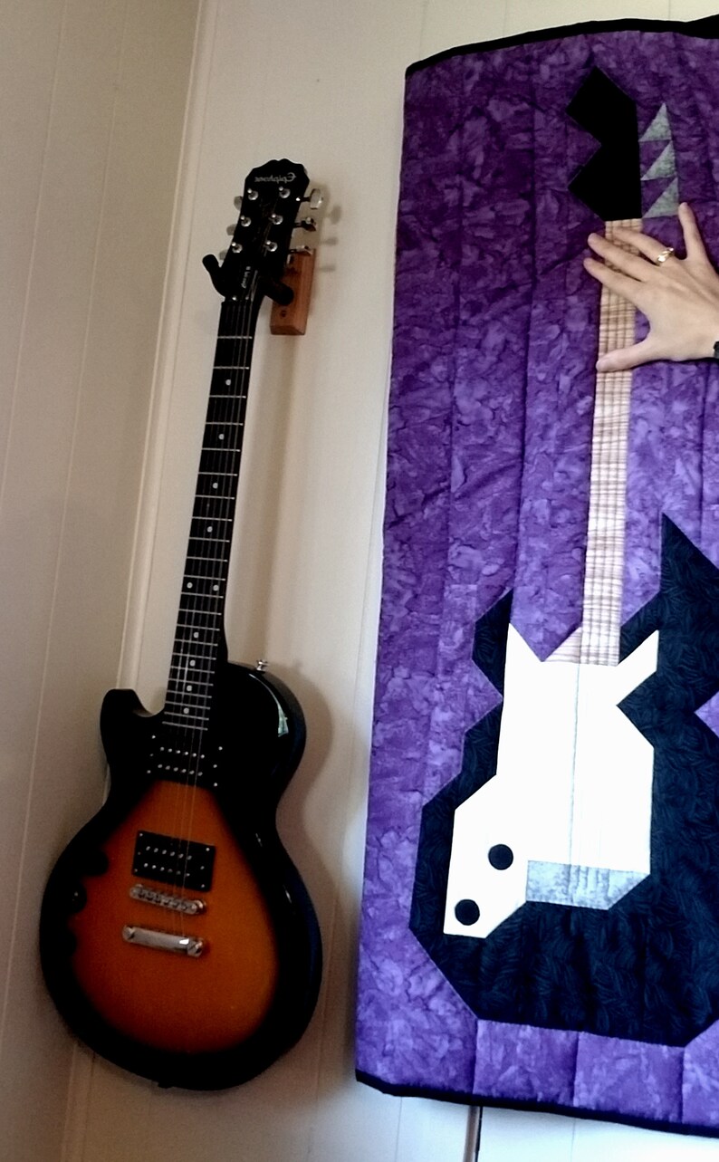 Guitar Quilt Pattern: 3 Sizes, Music Lover Gift (PDF Pattern) - Etsy