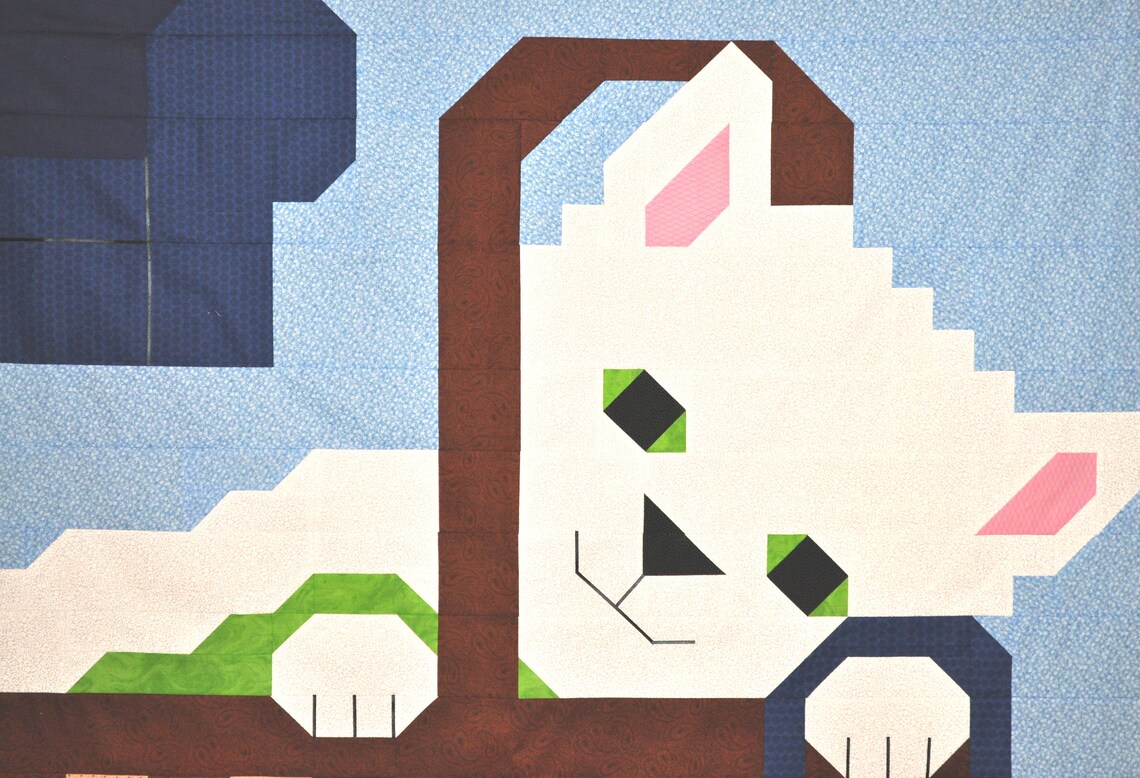 Kitty Quilt Pattern in Multiple Sizes PDF Instant Download | Etsy