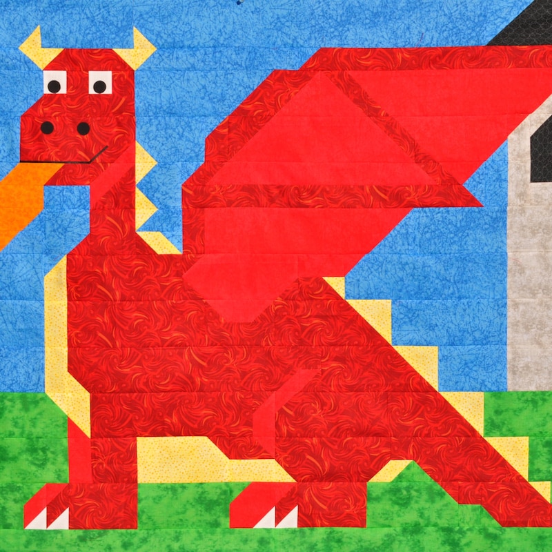 Dragon Quilt Pattern - Etsy