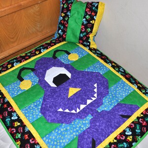 Alien Boy Quilt Pattern, 3 Sizes, Great for Baby or Toddlers Too ...