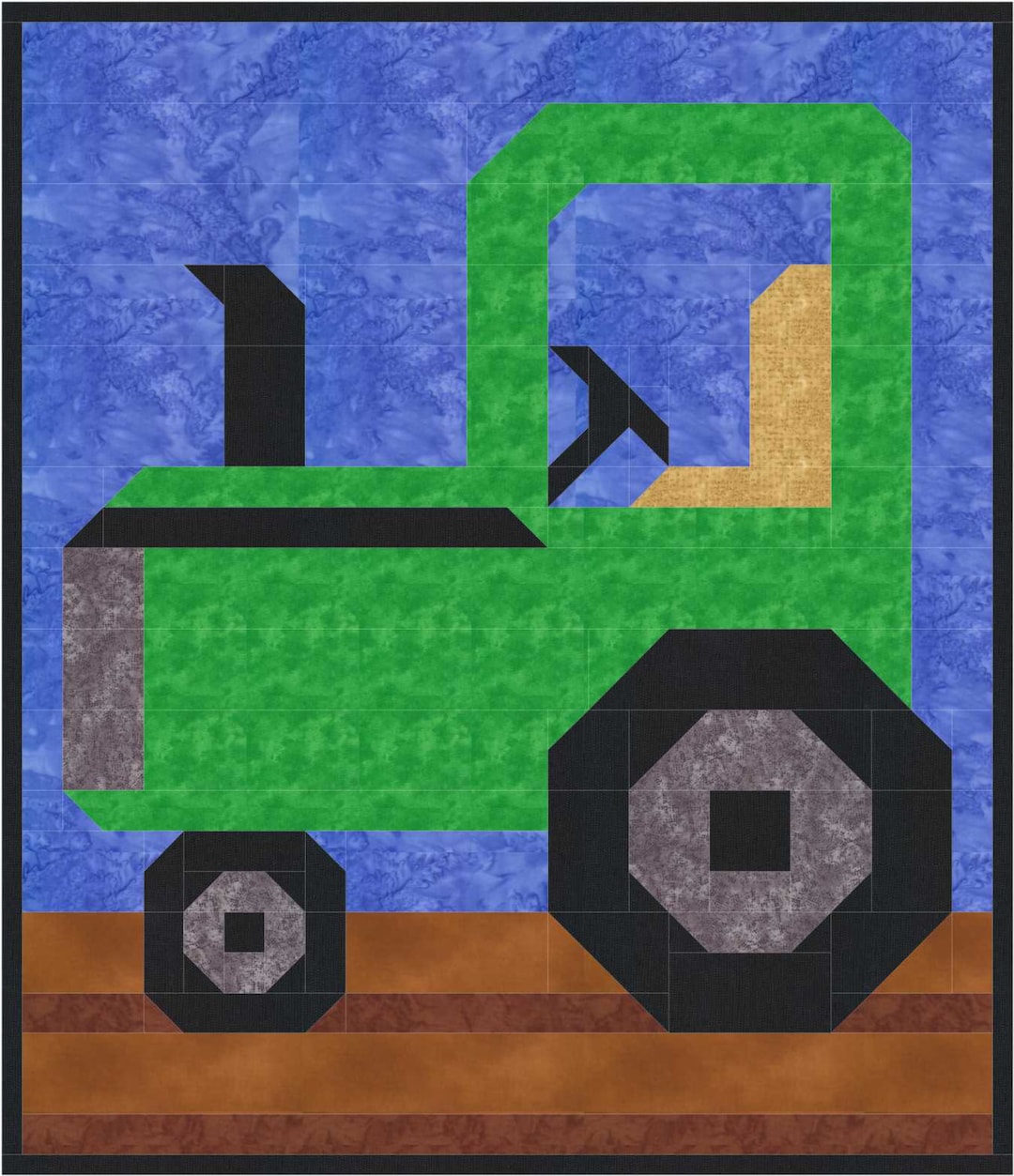 Tractor Quilt Pattern: Farm Baby Quilt (PDF) - Etsy