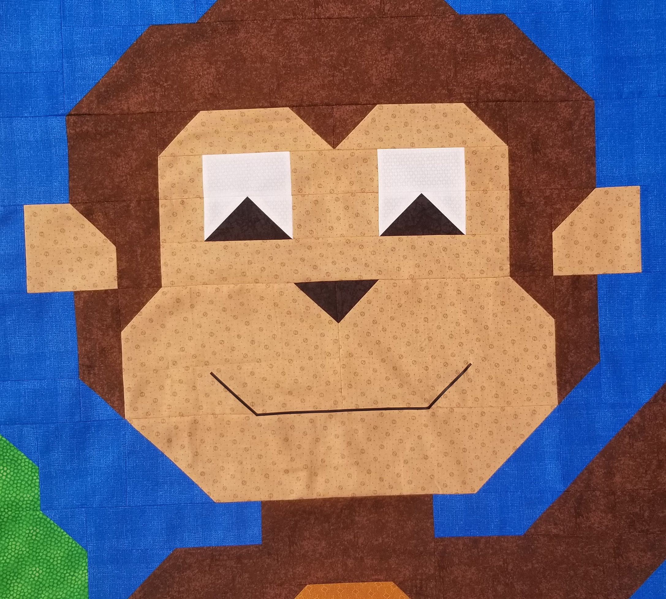 Jungle Animals Quilt Pattern: Twin Size Pieced (PDF Pattern) - Etsy