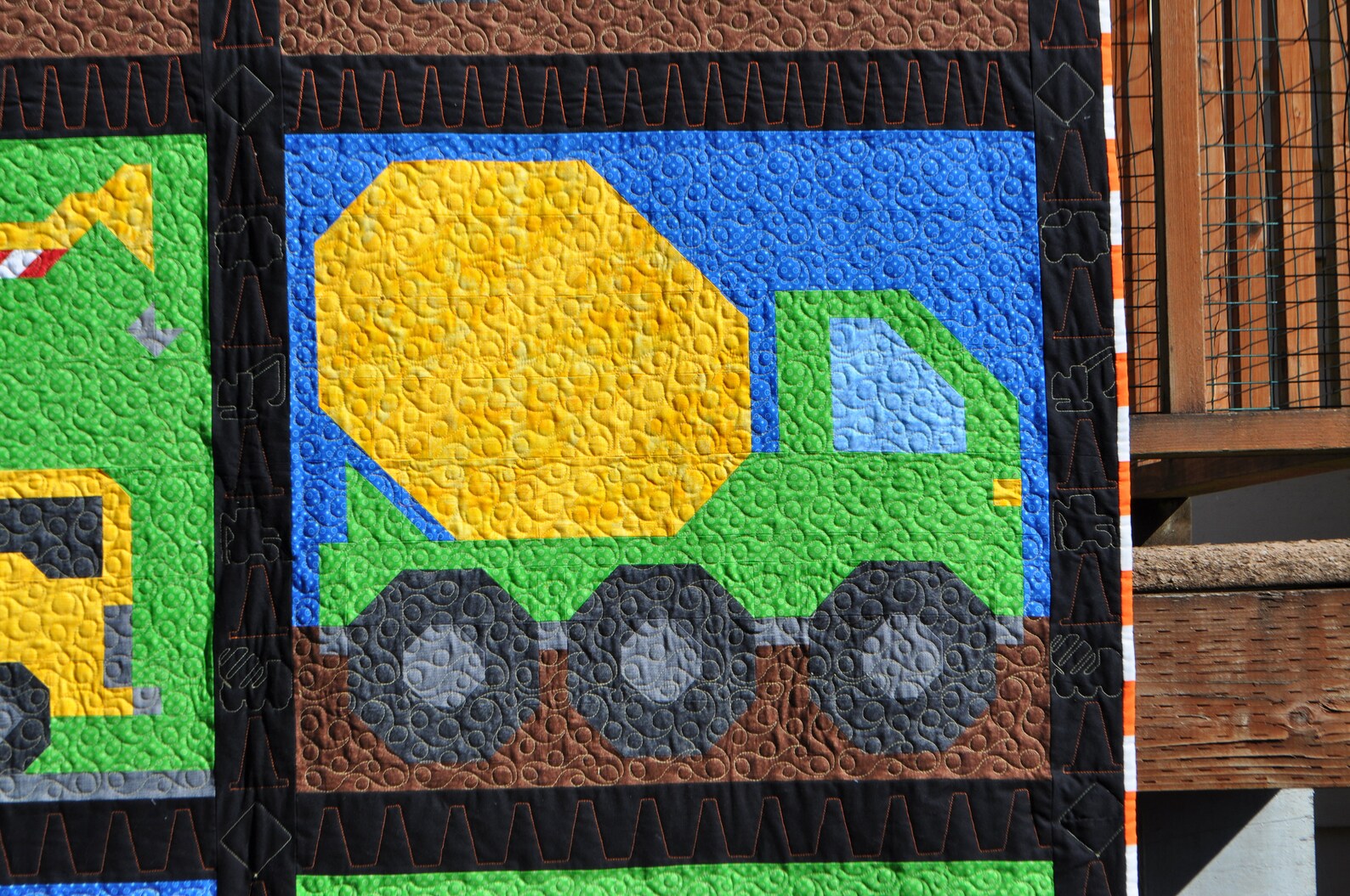 Construction Vehicles Twin Size Quilt Pattern 6 Construction | Etsy Canada