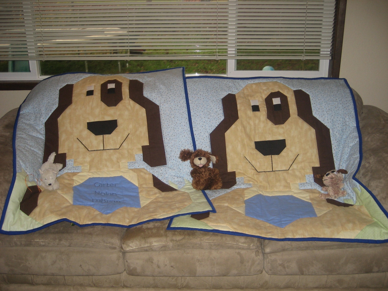 Dog Baby Quilt Pattern With 3 Sizes Baby Quilt Pattern Throw - Etsy