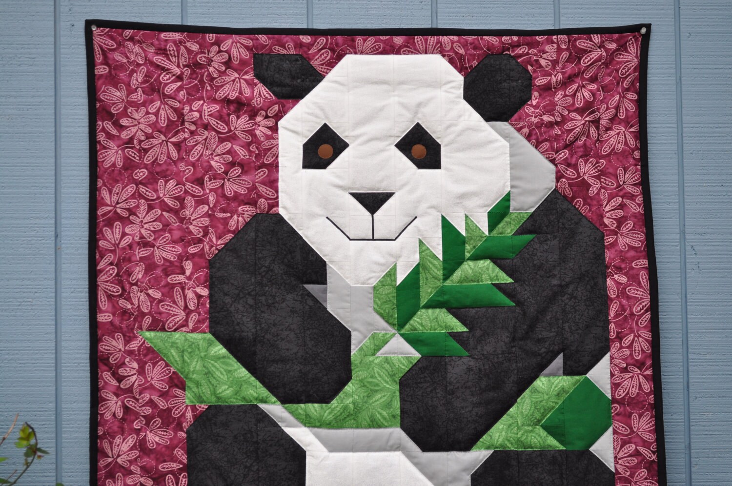 Panda Quilt Pattern With 3 Sizes: 36x42 Baby 24x28 Wall and - Etsy