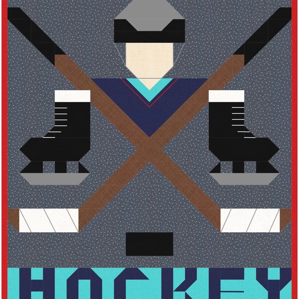 Hockey Quilt - Etsy