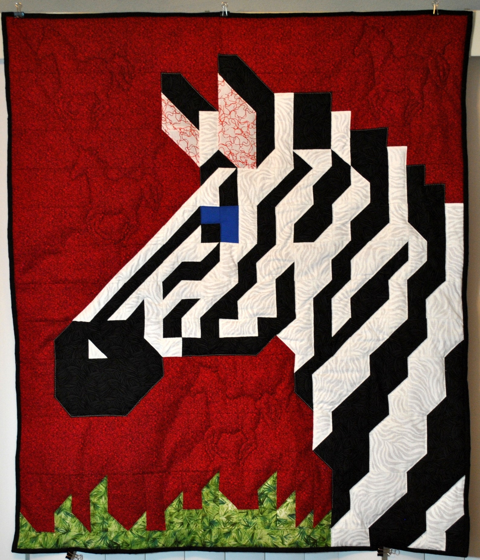 Zebra Quilt Pattern in Multiple Sizes Instant Download PDF | Etsy