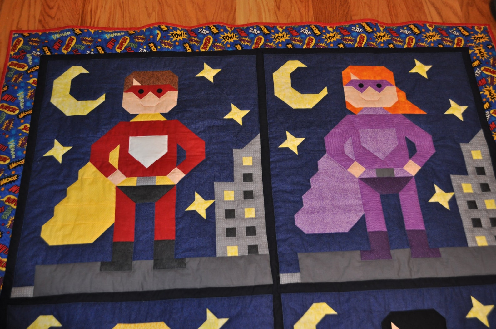 Superhero Quilt Pattern Boy or Girl Hero Variations Included - Etsy