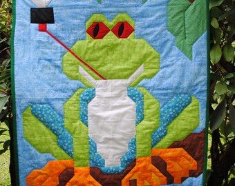 Frog Quilt Pattern - Etsy