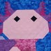 Axolotl Quilt Pattern With Multiple Sizes, Instant Download PDF - Etsy