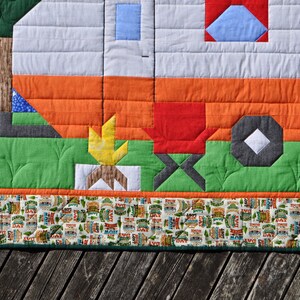 Happy Camper Quilt Pattern: Camping Trailer Design (PDF Pattern) - Etsy