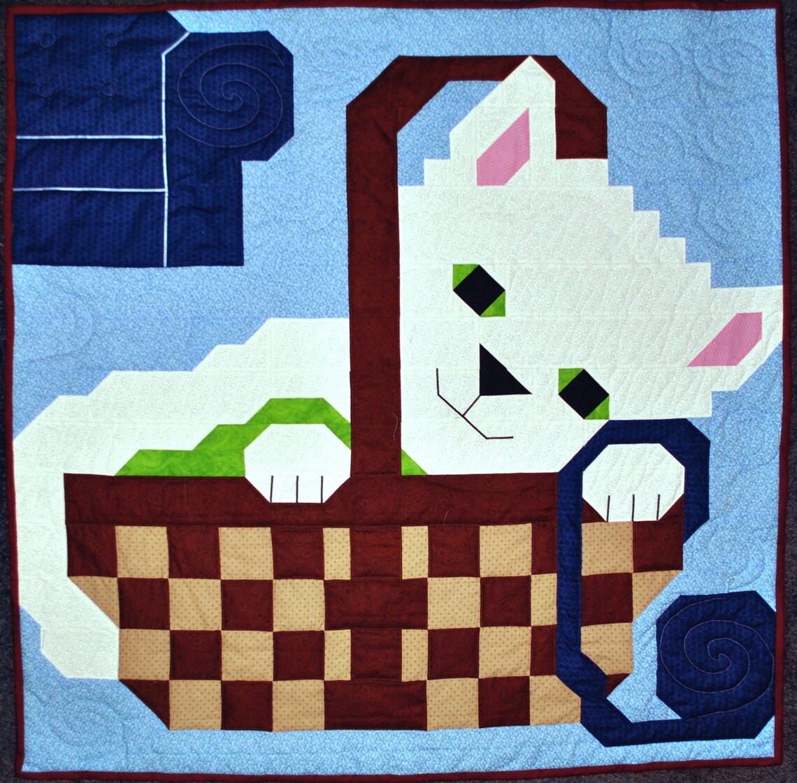 Kitty Quilt Pattern in Multiple Sizes PDF Instant Download | Etsy