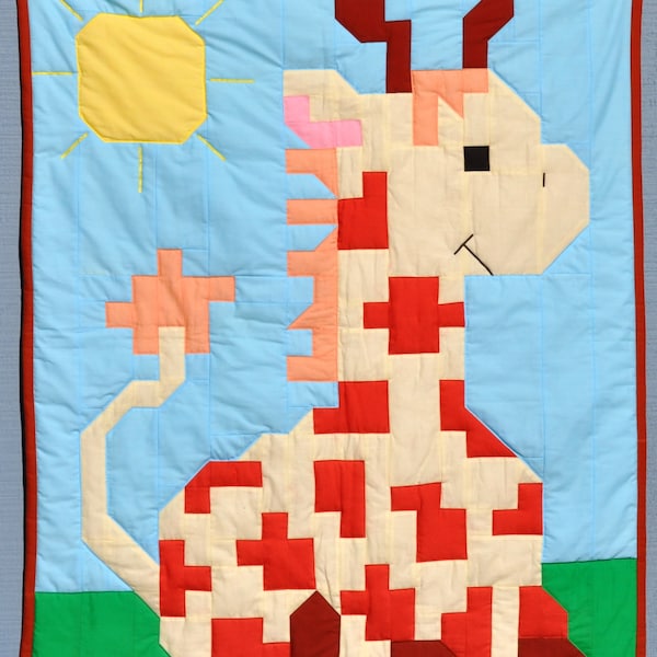 Giraffe Quilt Pattern - Etsy