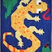 Gecko Quilt Pattern: Lizard Baby Quilt (digital Download) - Etsy