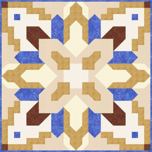 Mandala Quilt - Etsy