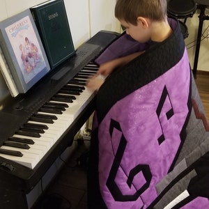 Grand Piano Quilt Pattern: Multiple Size Quilt (PDF Download) - Etsy