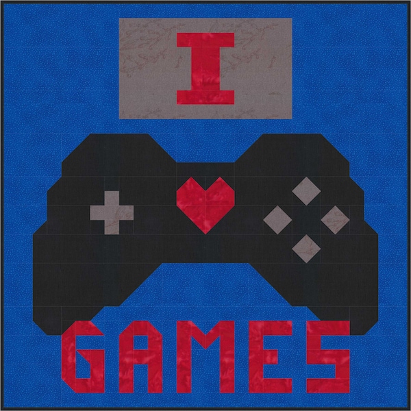 Gamer Quilt - Etsy