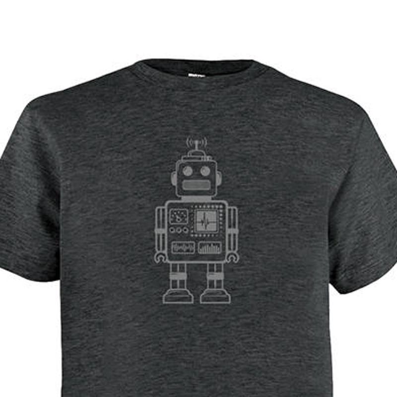 Robot T Shirt - Etsy