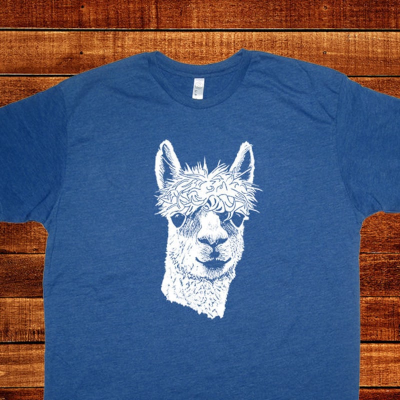Llama Tshirt - Etsy