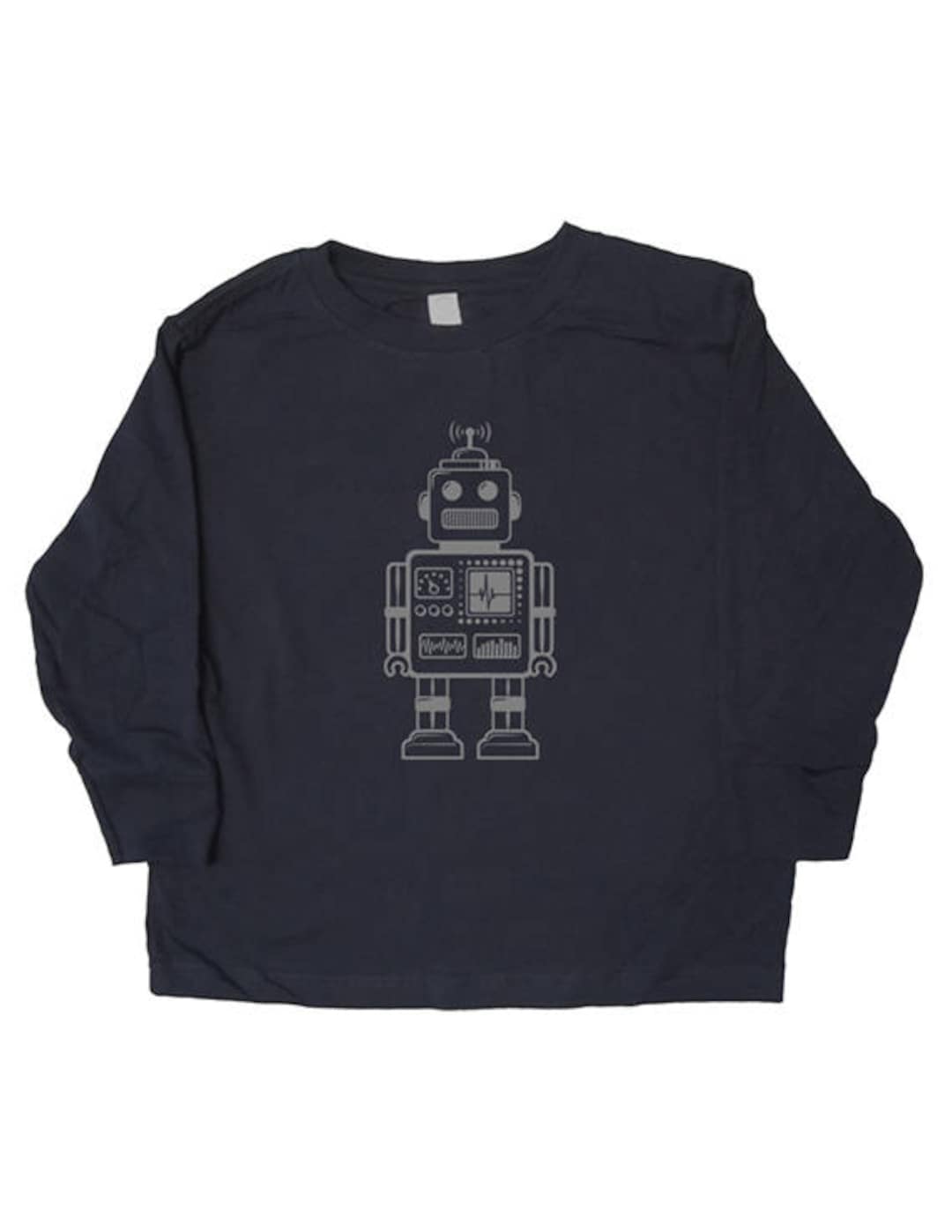 Kids Robot Long Sleeved Shirt - Kids Robot Shirt in Baby, Toddler, Kids ...