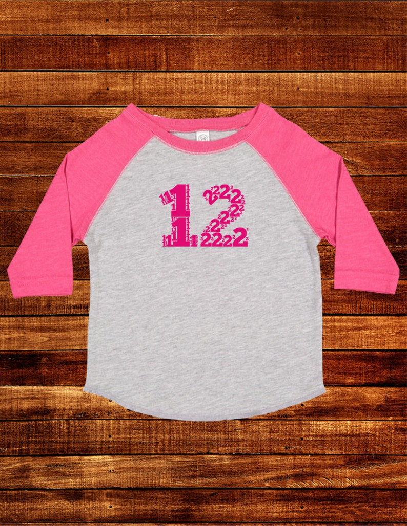 12th Birthday Shirt for Boys or Girls Raglan 3/4 Long Sleeved T Shirt ...