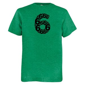 6th Birthday Shirt - Sixth Birthday Number 6 - Kids Tshirt - Tee ...