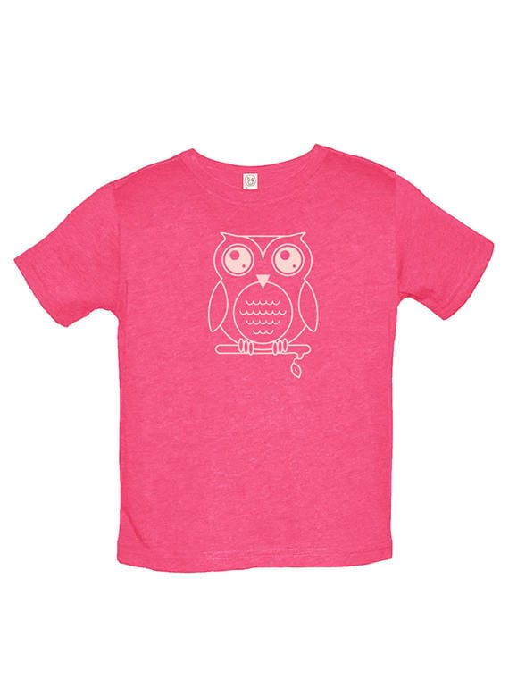 Girls Owl Shirt Multiple Colors Available Cute Kids Owl - Etsy