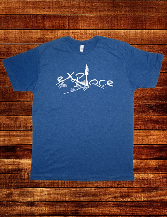 Adventure T Shirt Explore in Mens Sizing or Womens Sizing | Etsy